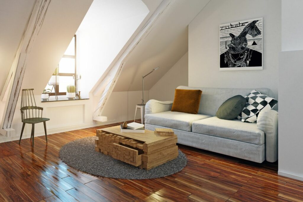 5 idee eleganti per arredare una mansarda in stile moderno